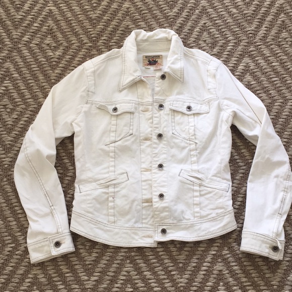 Parasuco | Jackets & Coats | Parasuco Off White Denim Jacket | Poshmark